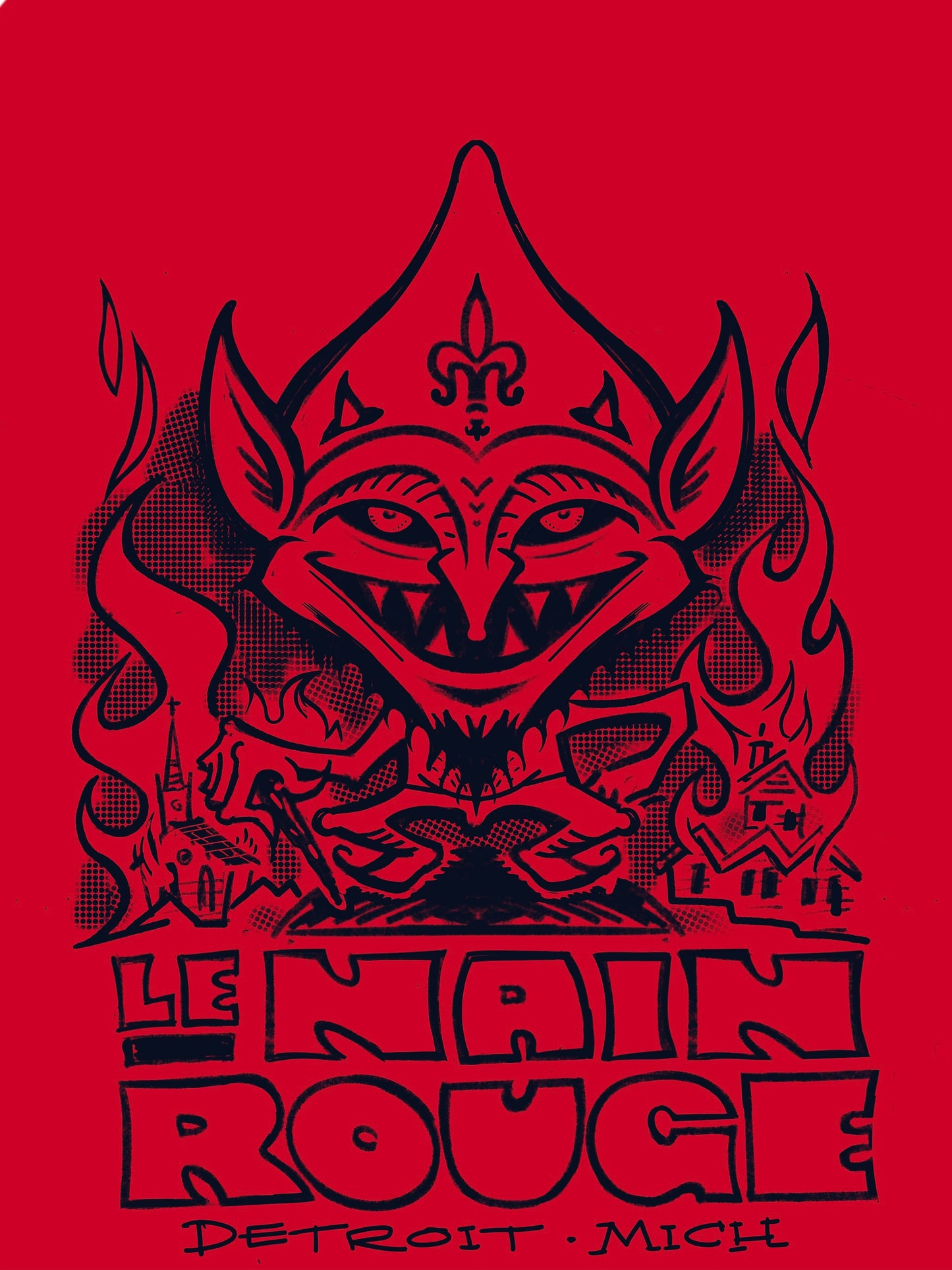 Le Nain Rouge Tee – Detroit GT