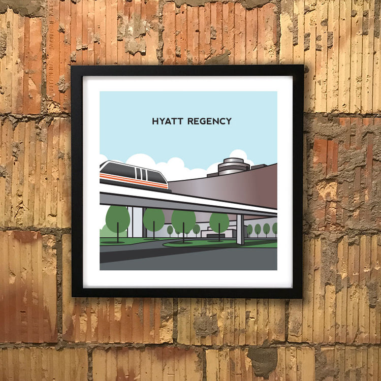Hyatt Regency print – Detroit GT