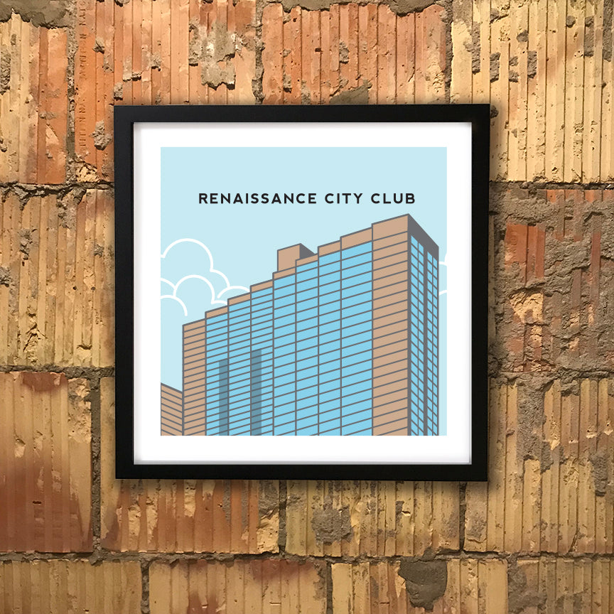 Renaissance City Club print – Detroit GT