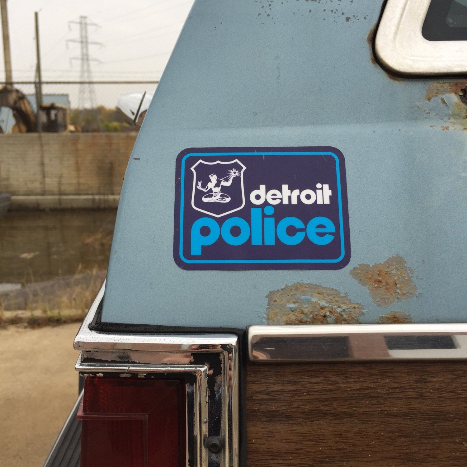 Classic Detroit Police Logo - Sticker – Detroit GT