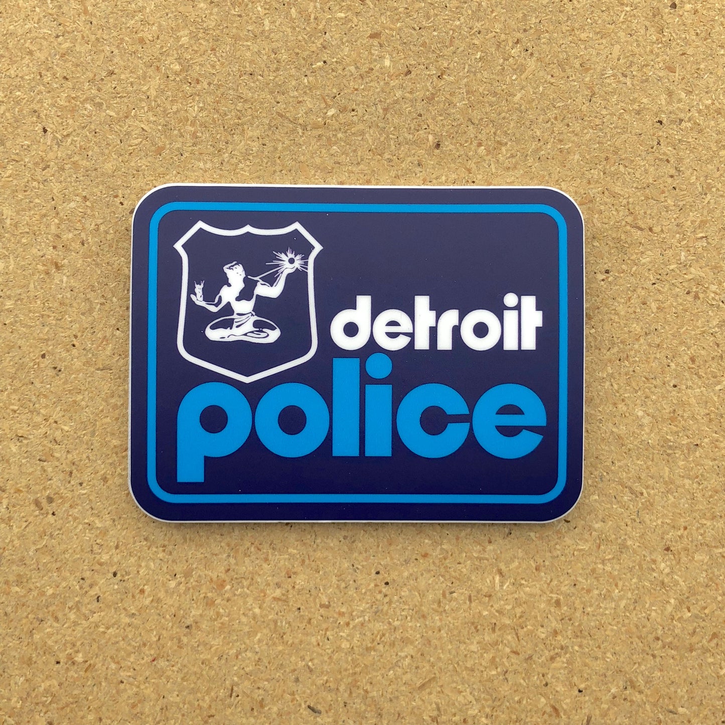Classic Detroit Police Logo - Sticker – Detroit GT