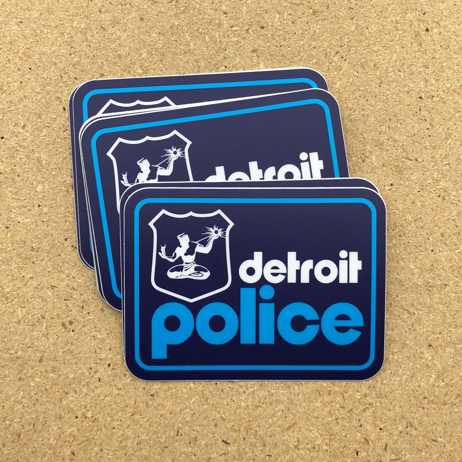 Classic Detroit Police Logo - Sticker – Detroit GT