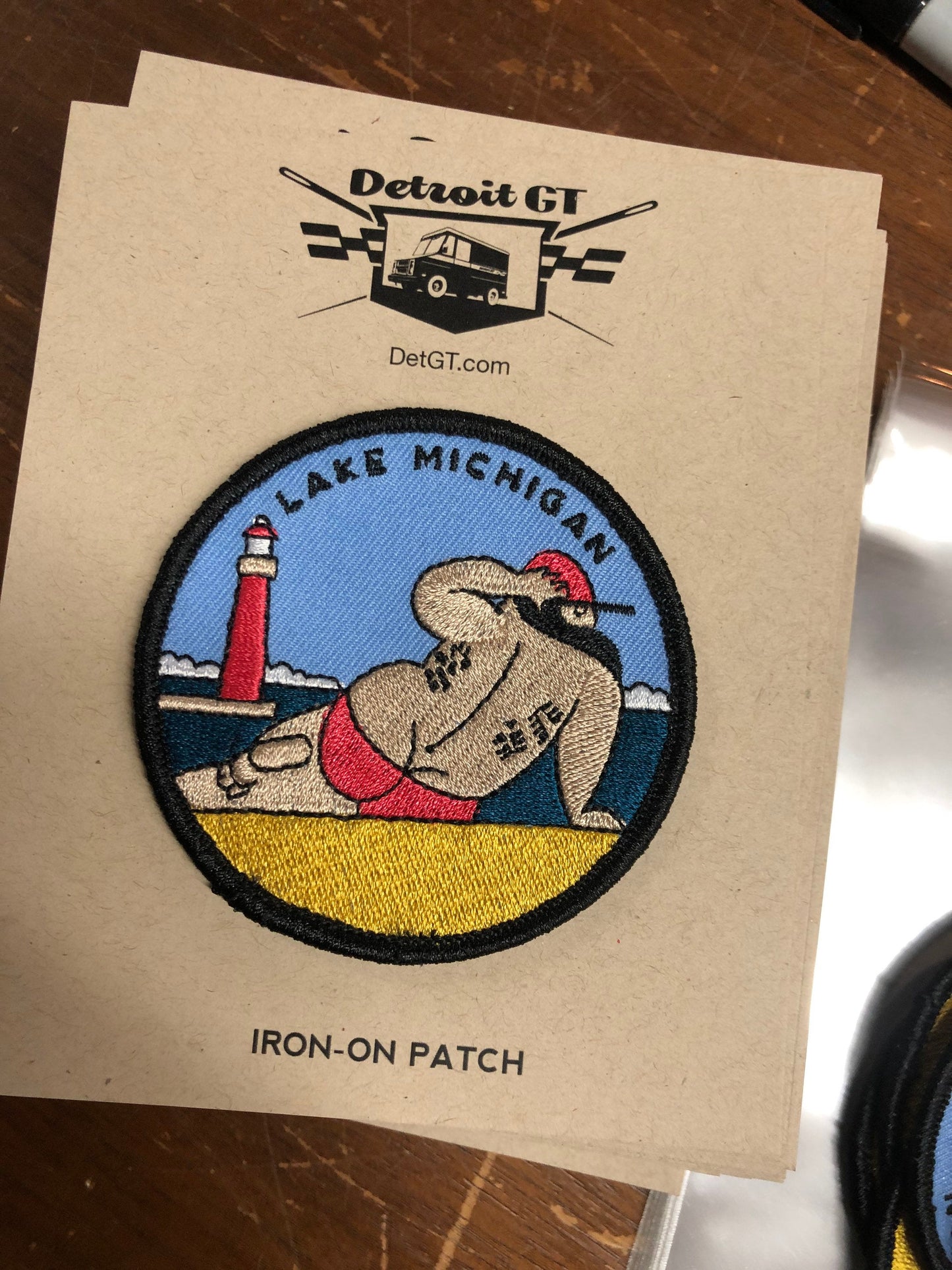 Lake Michigan Bear - patch – Detroit GT