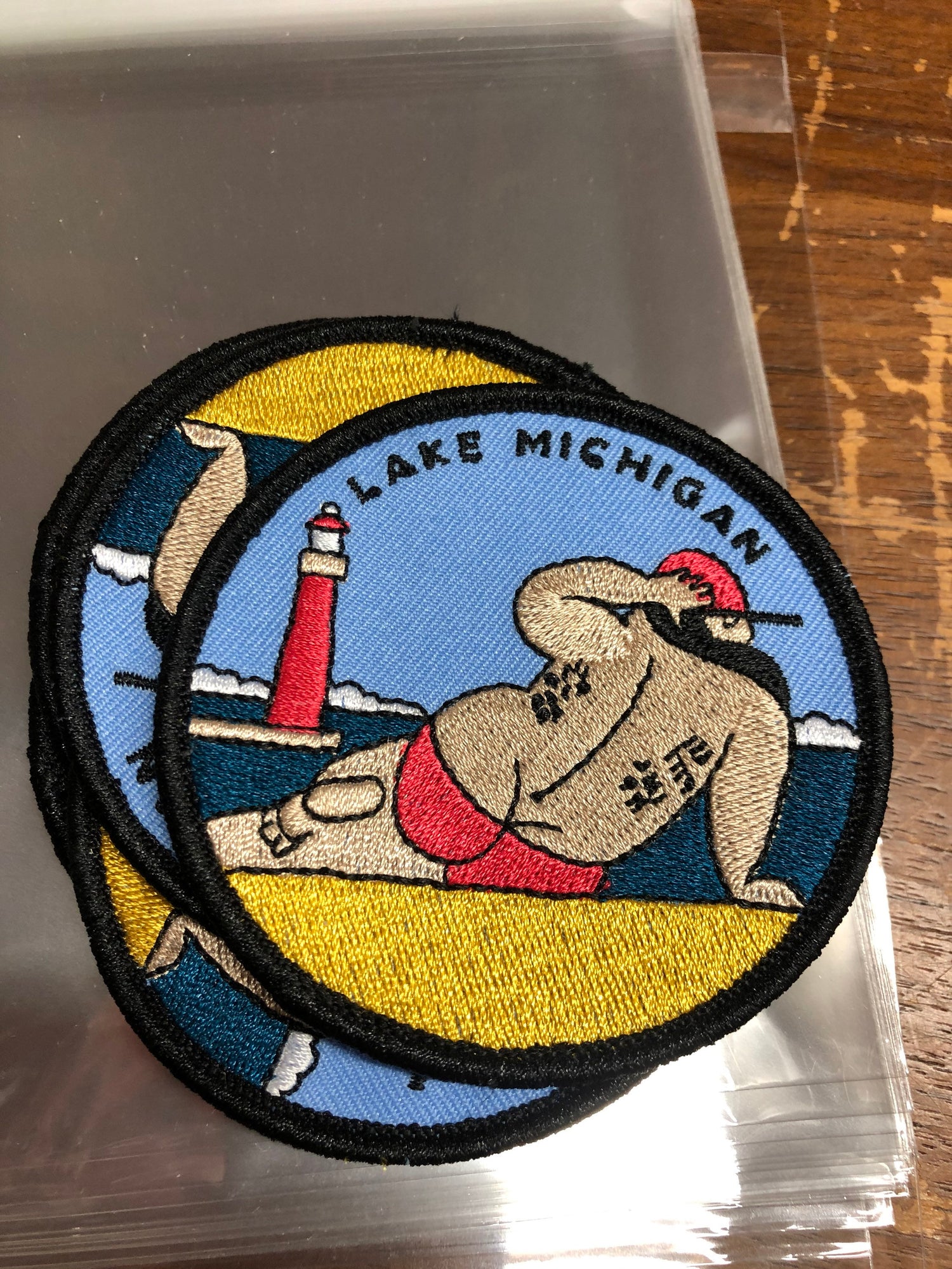 Lake Michigan Bear - patch – Detroit GT