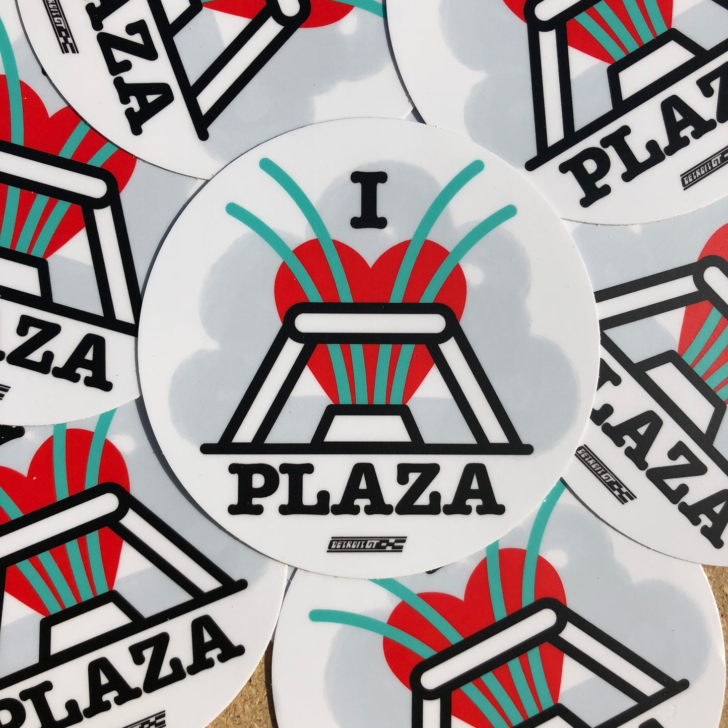 Hart plaza - Sticker – Detroit GT