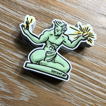 Spirit Of Detroit - Sticker – Detroit GT